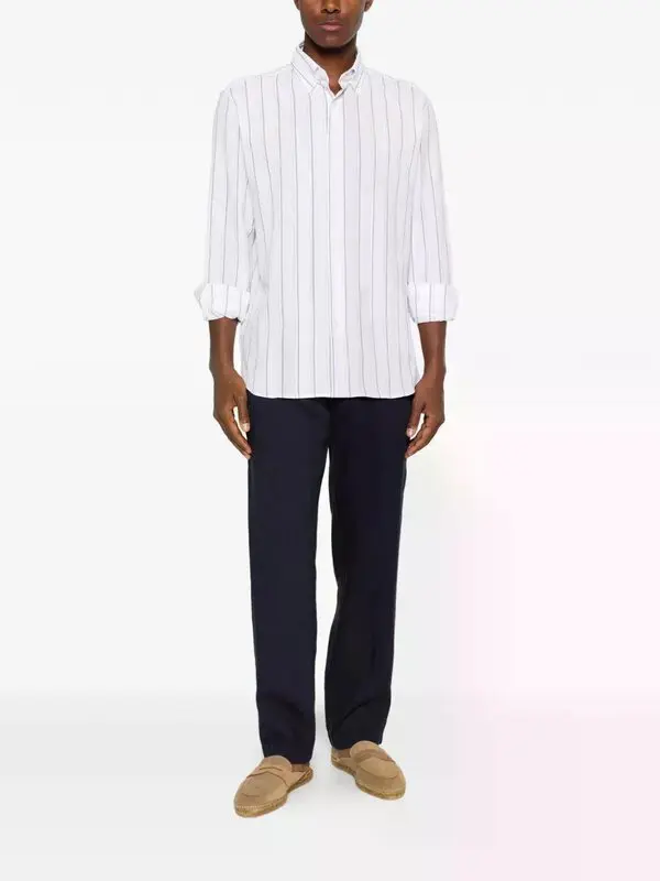BERWICH Linen Trousers - Blue