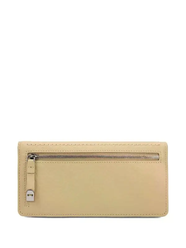 GIANNI CHIARINI Bubble Contrast-stitch Wallet - Yellow