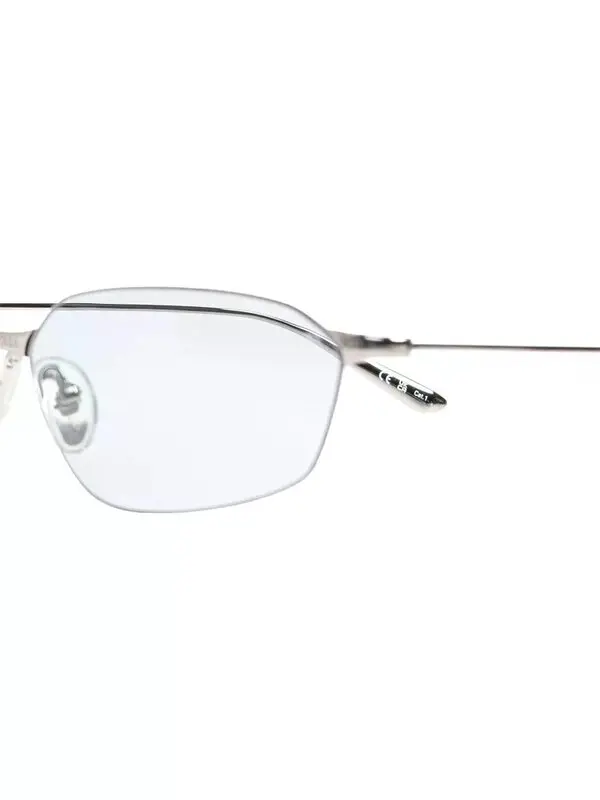 Balenciaga Invisible 2.0 Oval-frame Sunglasses