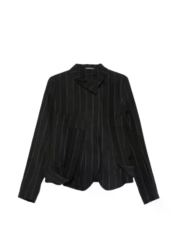 RUNDHOLZ Striped Jacket - Black