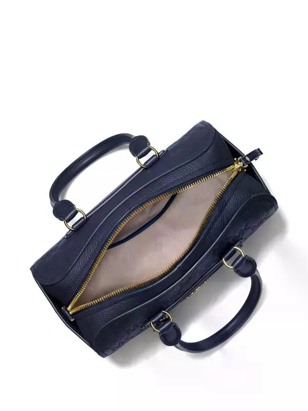 Michael Kors Monogram Pebbled-leather Tote Bag