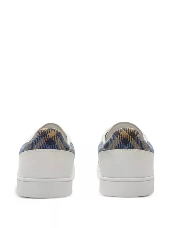 Burberry Leather Set Sneakers - White
