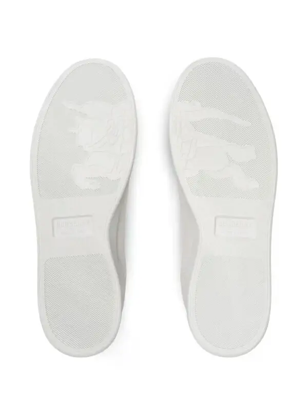 Burberry Leather Set Sneakers - White
