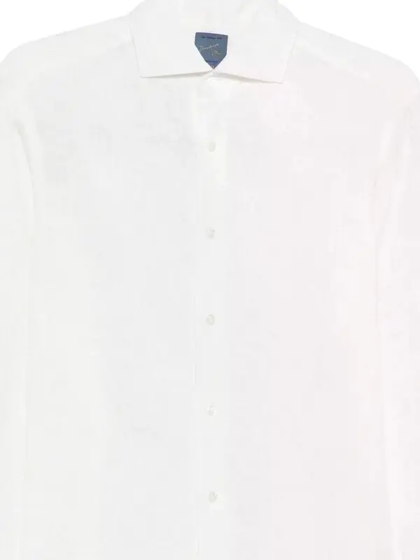 BARBA NAPOLI Paisley-jacquard Shirt