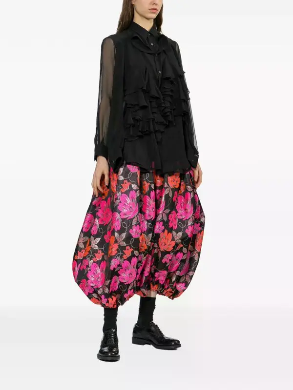 Comme Des Garçons Ruffled Shirt