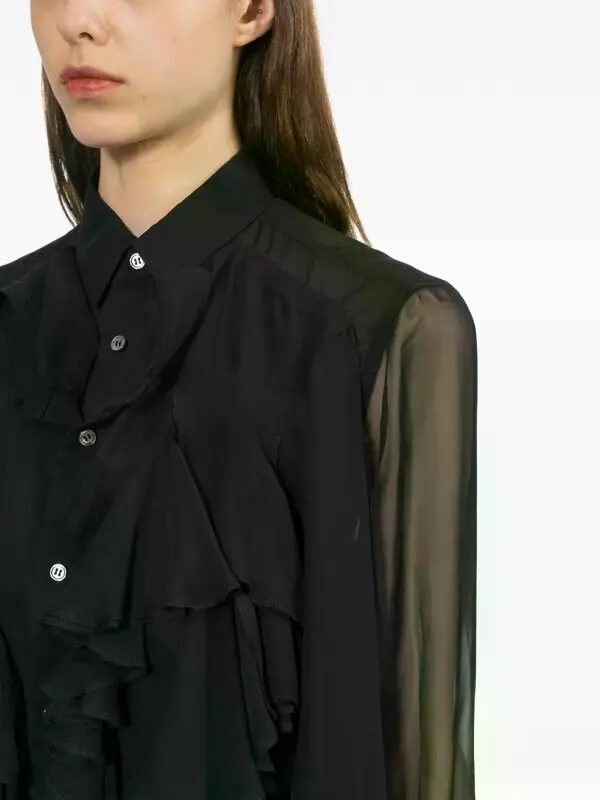 Comme Des Garçons Ruffled Shirt