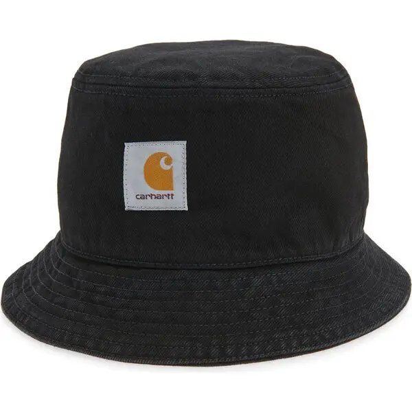Carhartt Work In Progress Belmar Denim Bucket Hat - Black