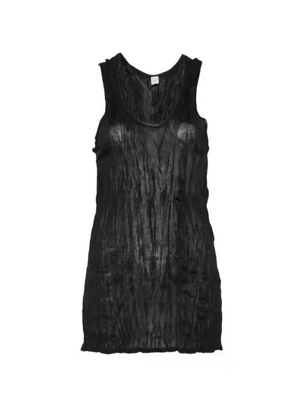TOTEME Crinkled Tank Top