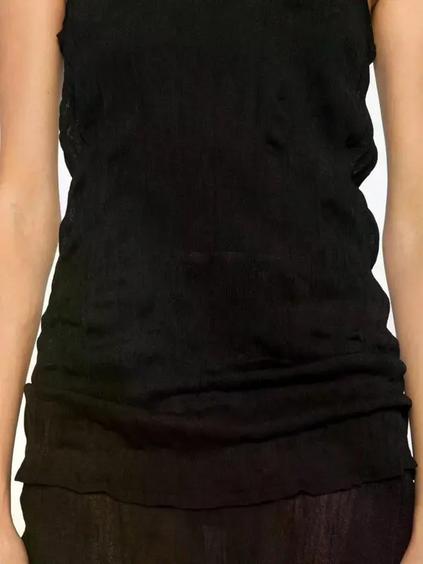 TOTEME Crinkled Tank Top