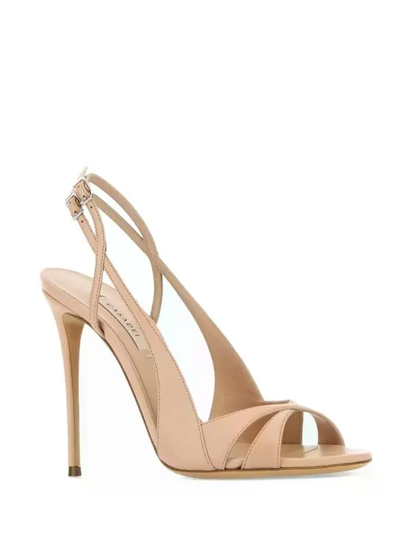 Casadei Julia Samurai Open-toe Sandals - Neutrals