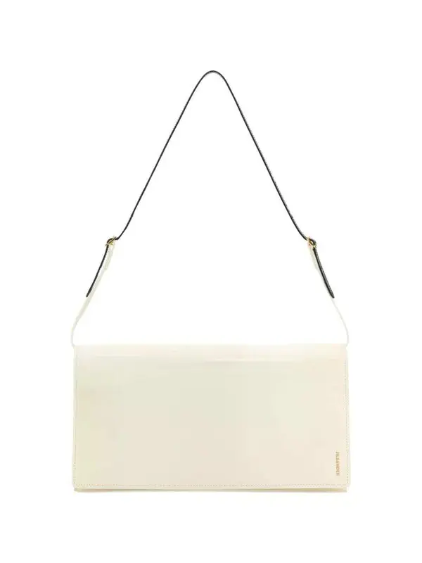 JIL SANDER Leather File Tote Bag - Neutrals