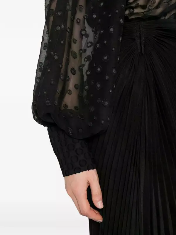 PARLOR Pussy-bow Collar Blouse