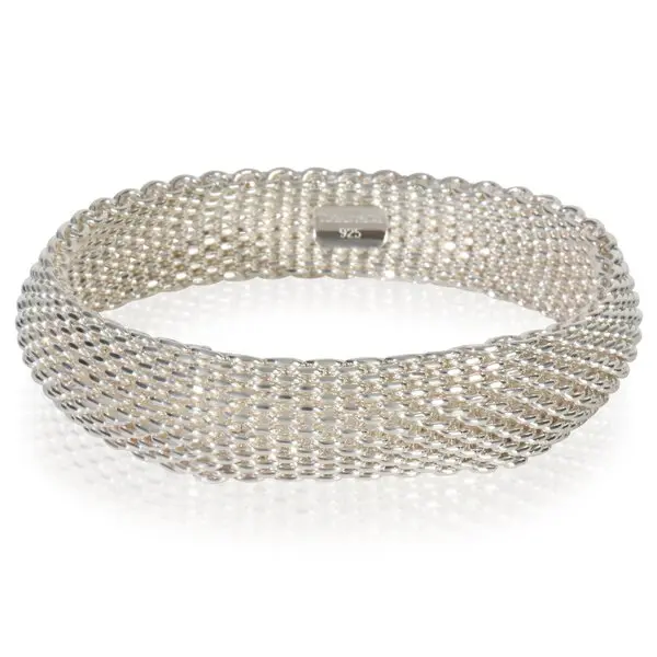 Tiffany & Co. Sterling Silver Somerset Mesh Bracelet - Sterling_silver