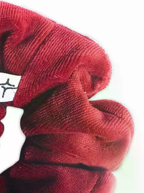 SPARK LE MONDE The Rita Large Scrunchie - Red