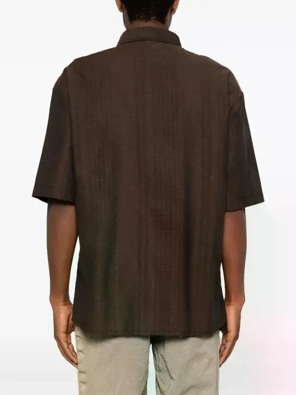 FREI-MUT Salter Textured Short-sleeve Shirt