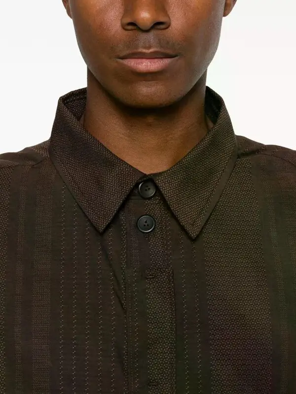 FREI-MUT Salter Textured Short-sleeve Shirt