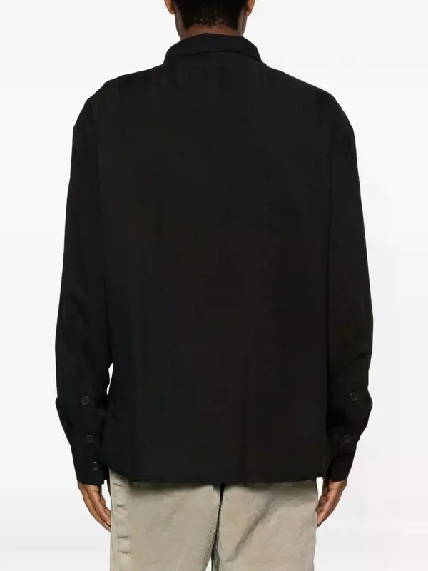 FREI-MUT Saltby Textured Long-sleeve Shirt