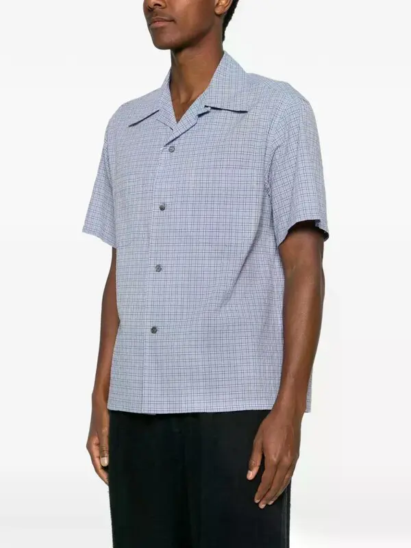 MAISON MARGIELA Check-pattern Camp-collar Shirt