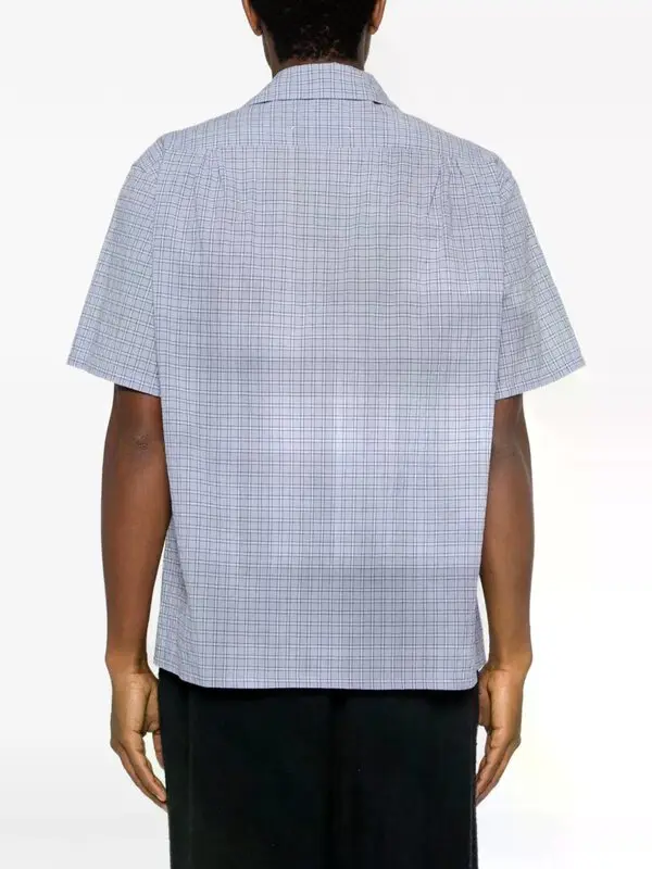 MAISON MARGIELA Check-pattern Camp-collar Shirt