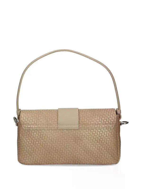 Armani Exchange Woven-panel Tote Bag