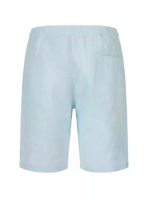 Kiton Drawstring Linen Shorts