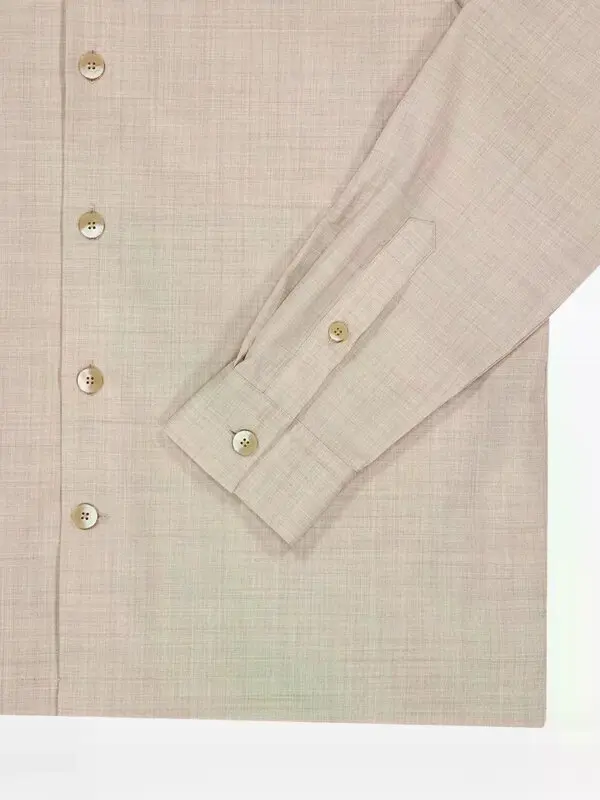 Frescobol Carioca Safra Wool Shirt - Neutrals