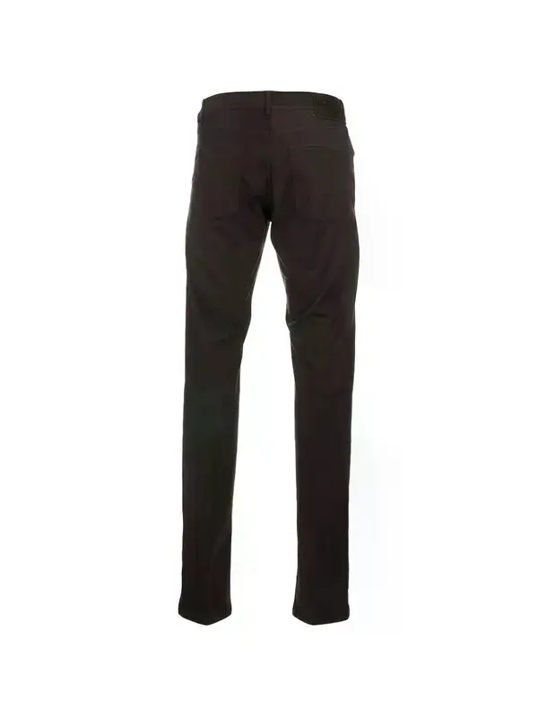 Kiton Five-pocket Straight-leg Trousers - Brown