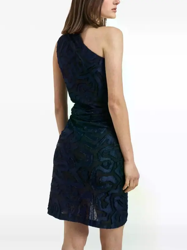 isabel marant one shoulder dress Isabel Marant Charlota Cotton Voile One-Shoulder Dress