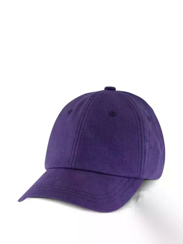 Frescobol Carioca Fernando Linen Cap - Purple