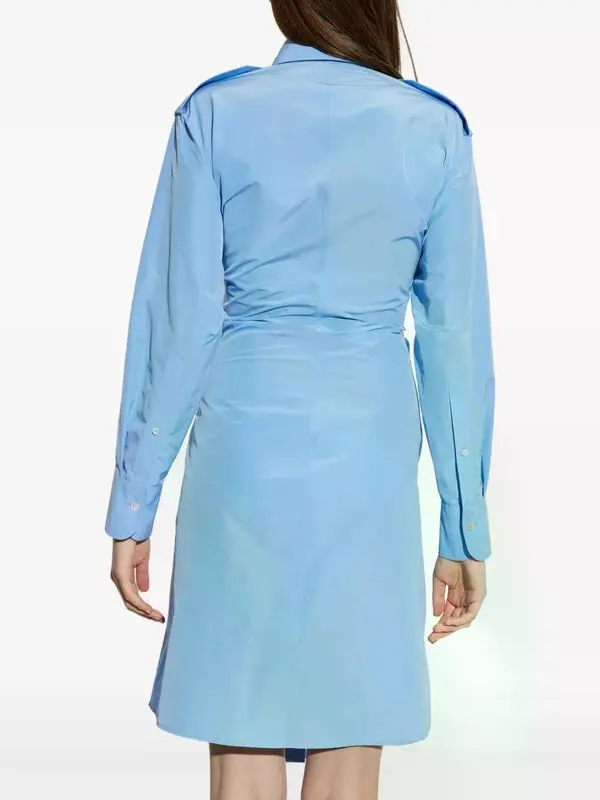 Alexander McQueen Gathered Asymmetric Dress