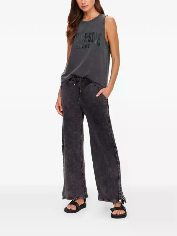 The Upside Buttoned Wide Leg Trousers