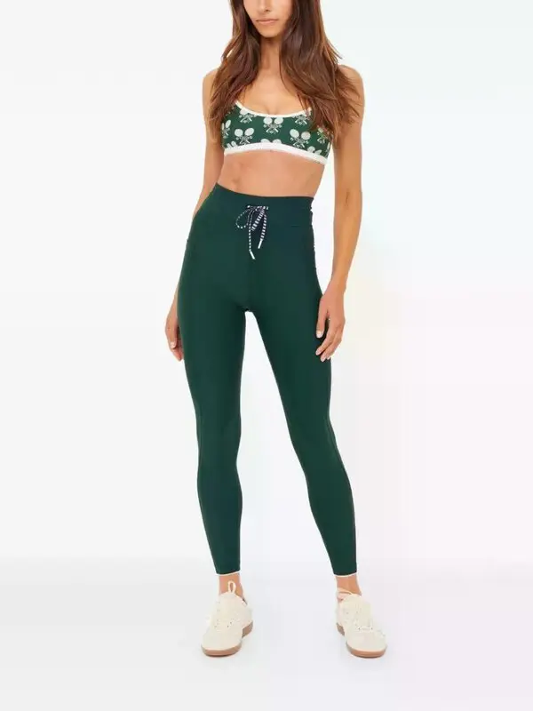 The Upside Bow-detail Performance Leggings