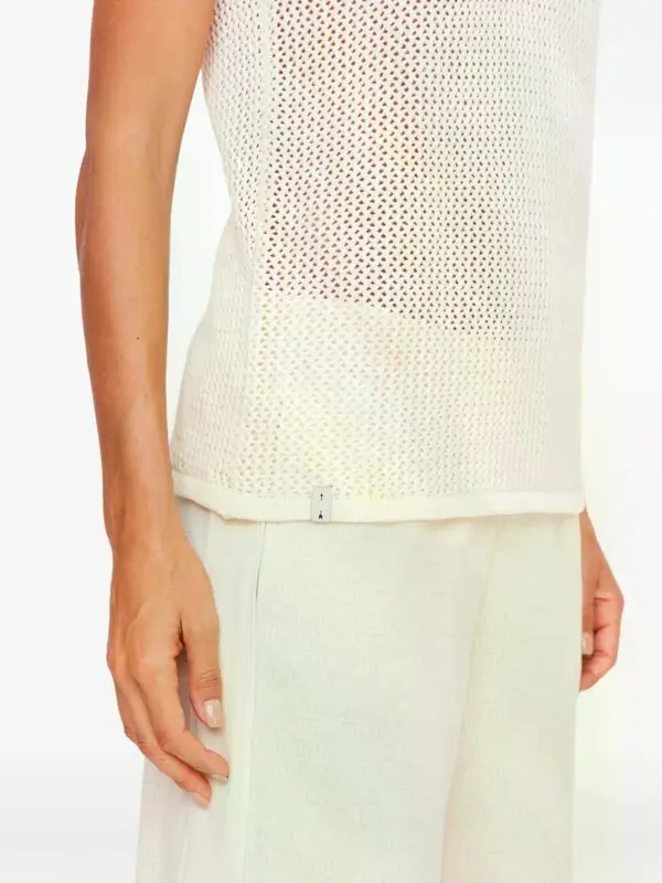 The Upside Wales Knit Tank Top - Neutrals