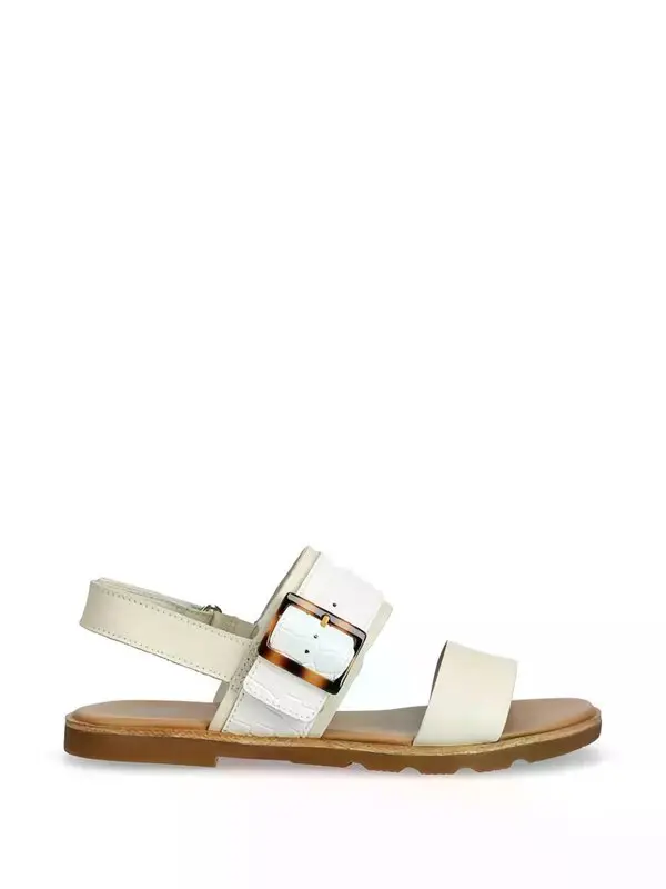 Sorel Ella Iii Buckle-detail Sandals - Neutrals