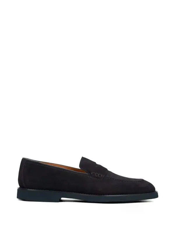DOUCAL'S Suede Penny Loafers