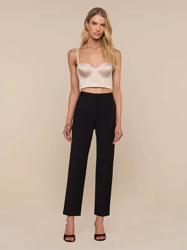 L'Agence Nysa Bustier Top - Champagne