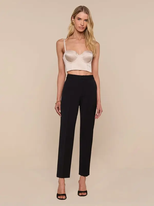 L'Agence Nysa Bustier Top - Champagne