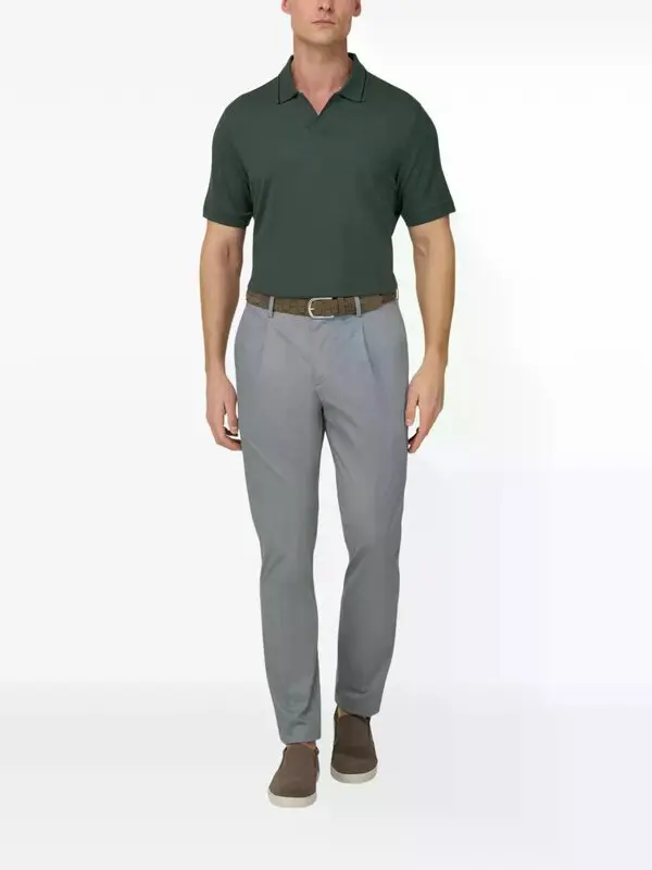 Boggi Milano Open-collar T-shirt