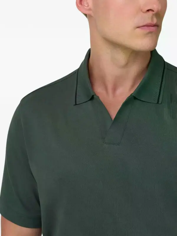 Boggi Milano Open-collar T-shirt