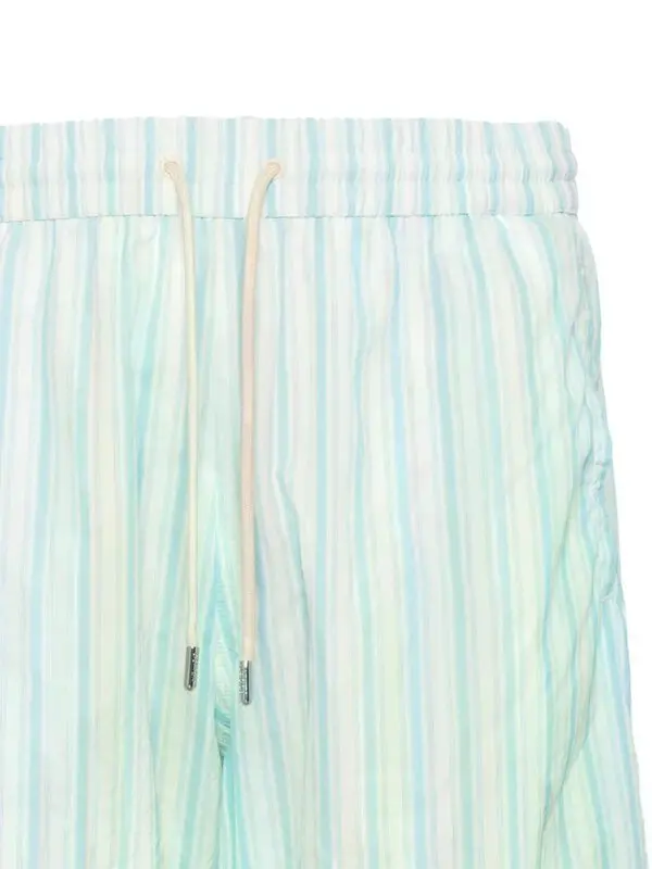Jacob Cohen Striped Drawstring Swim Shorts