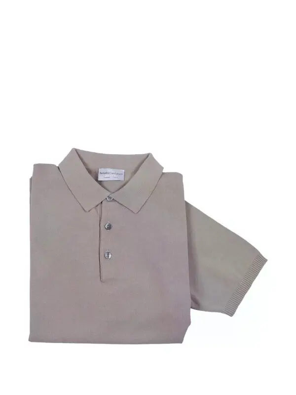 SETTEFILI CASHMERE Knitted Polo Shirt
