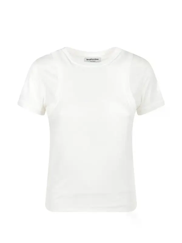 LA PISCINE Layered Detail T-shirt