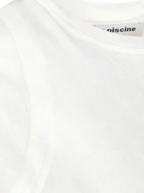 LA PISCINE Layered Detail T-shirt