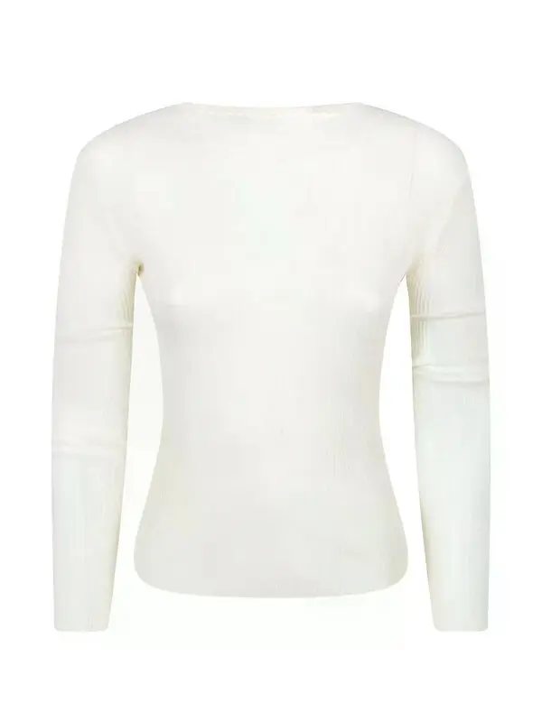 LA PISCINE Ribbed-knit Sweater