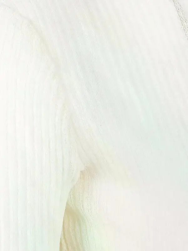 LA PISCINE Ribbed-knit Sweater