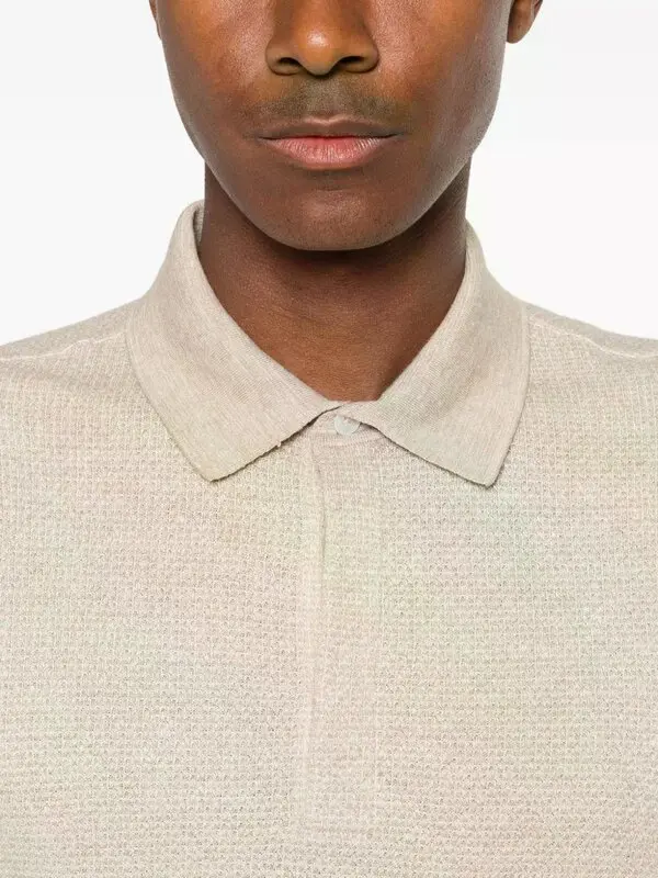 Zegna Short-sleeves Polo Shirt - Neutrals
