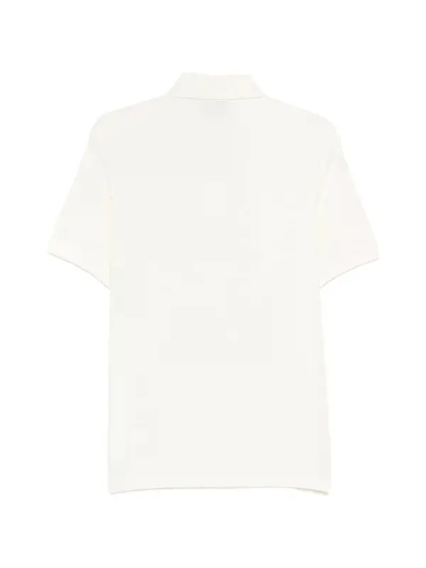 Emporio Armani Logo-patch Piqué Polo Shirt