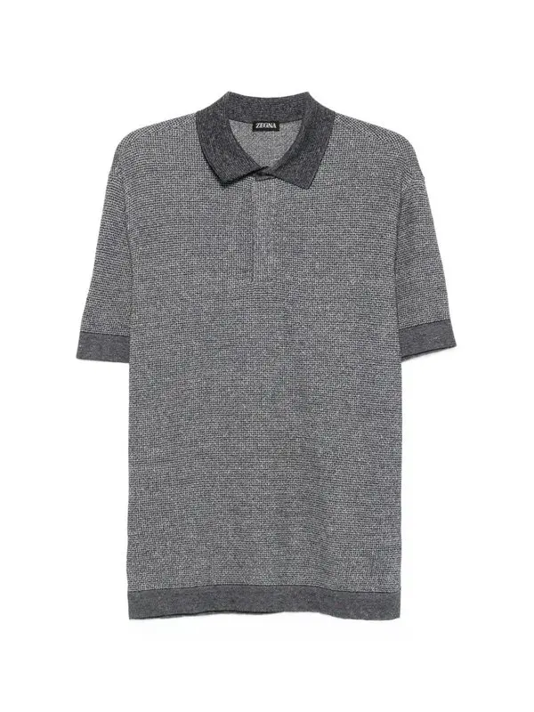 Zegna Short-sleeves Polo Shirt - Blue