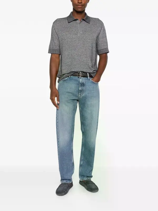 Zegna Short-sleeves Polo Shirt - Blue