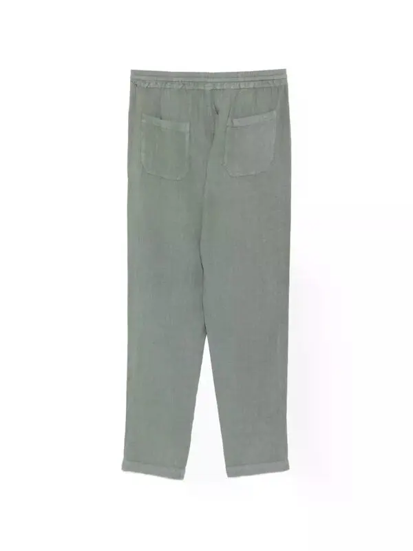 Fedeli Drawstring-waistband Trousers - Green